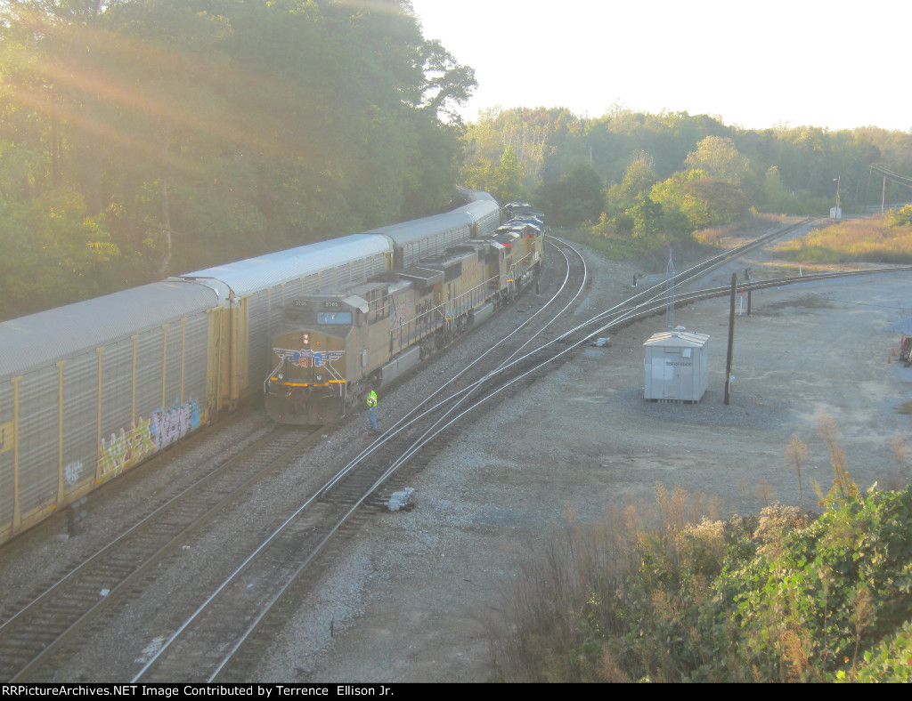 CSX Light Engines 10/17/12